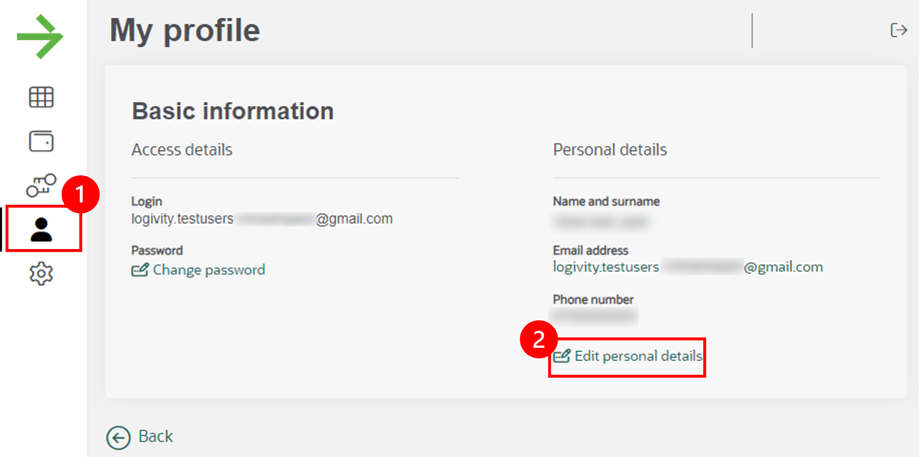 How can I update my contact details? – Logivity AB How can I update my contact details? – Logivity AB
