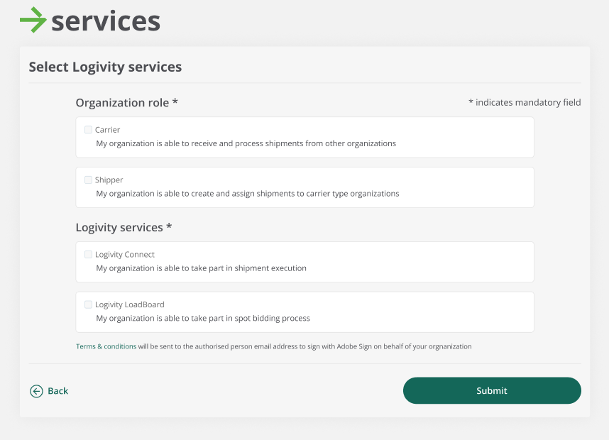 Enroll to Logivity Services in Test – Logivity AB Enroll to Logivity Services in Test – Logivity AB