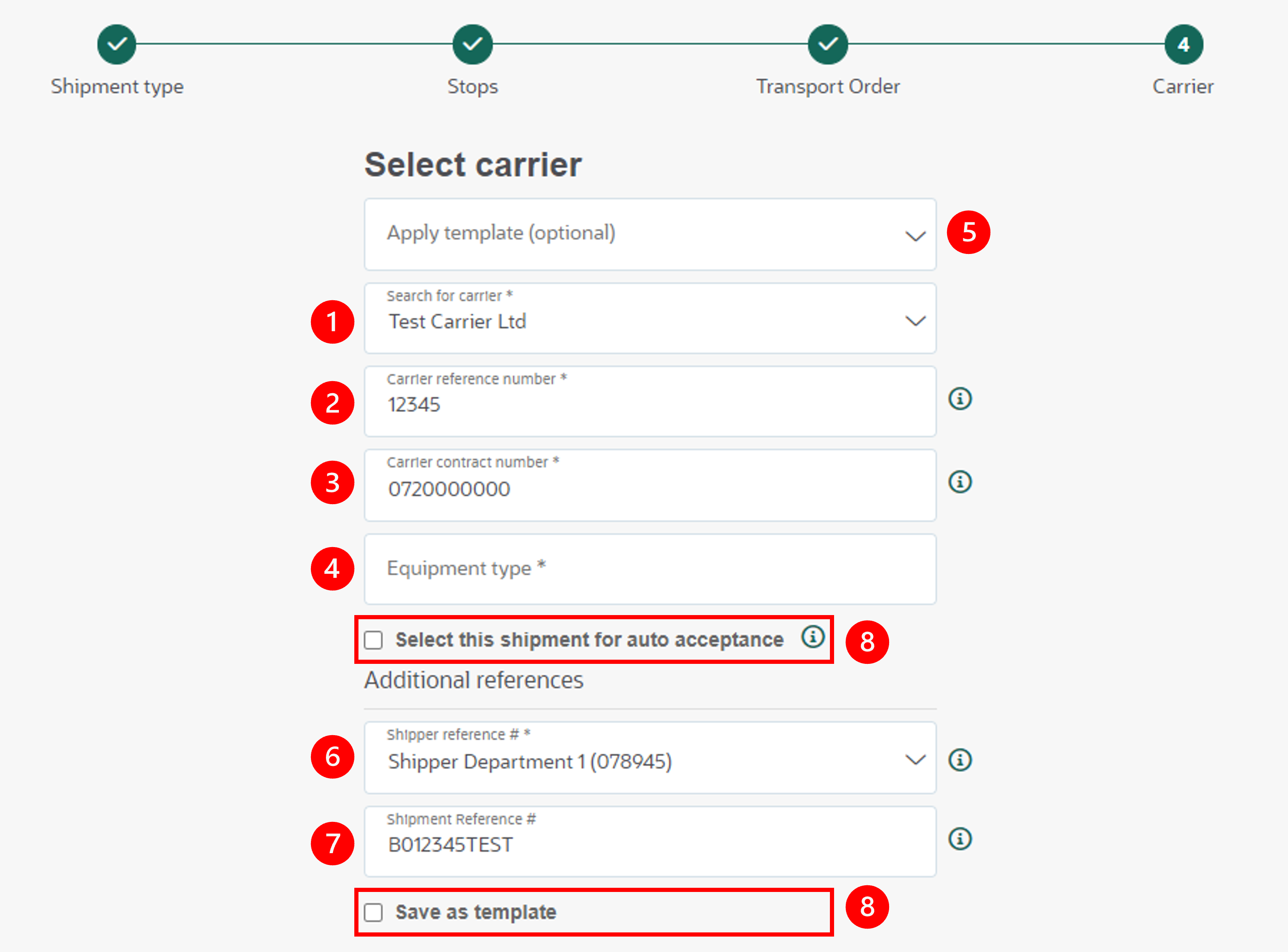 How to create shipments? – Logivity AB